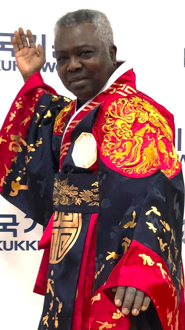 Grand Maître Benjamin JOHN, premier 9ème DAN Kukkiwon du Taekwondo Français